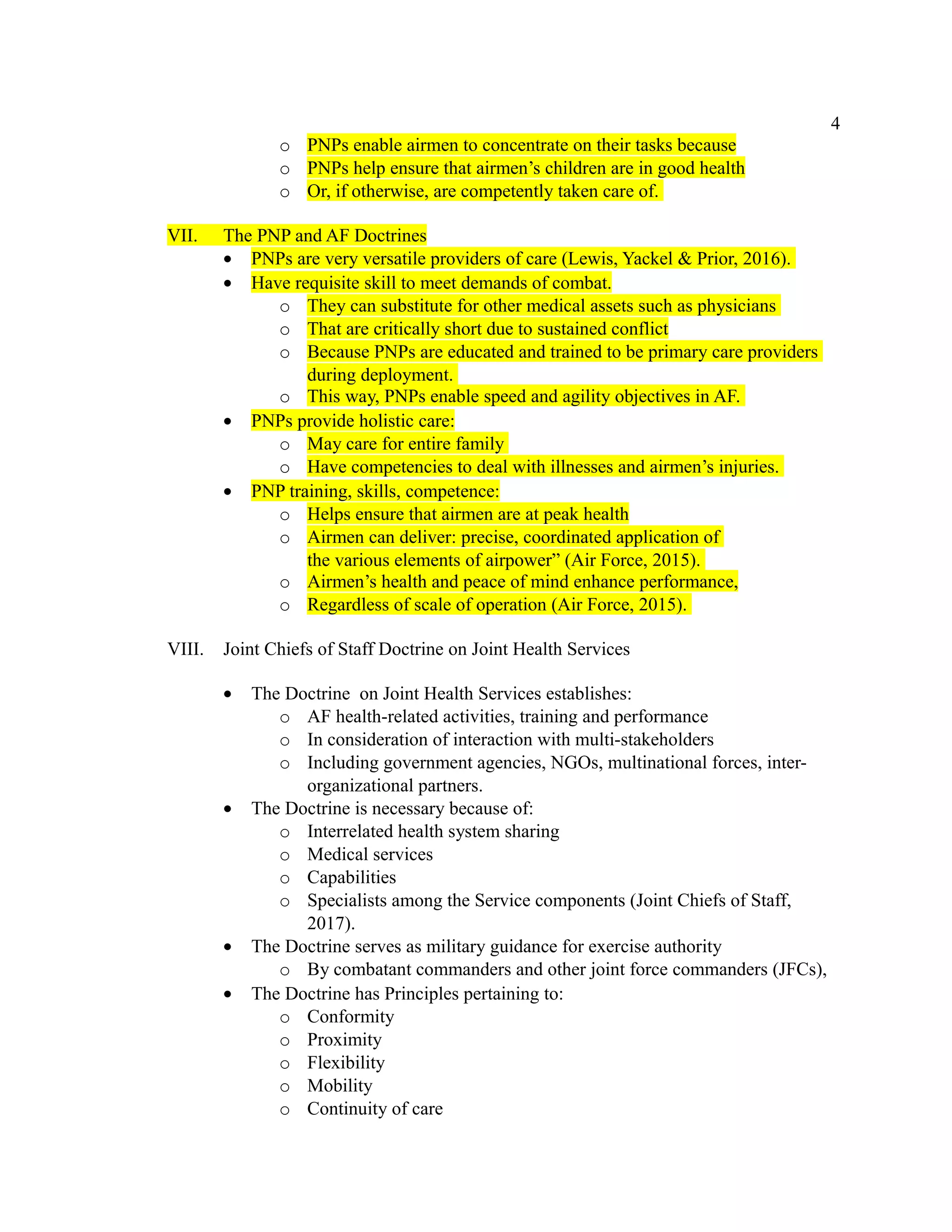 Air Force Functional Brief: The Pediatric Nurse Practitioner in Air ...