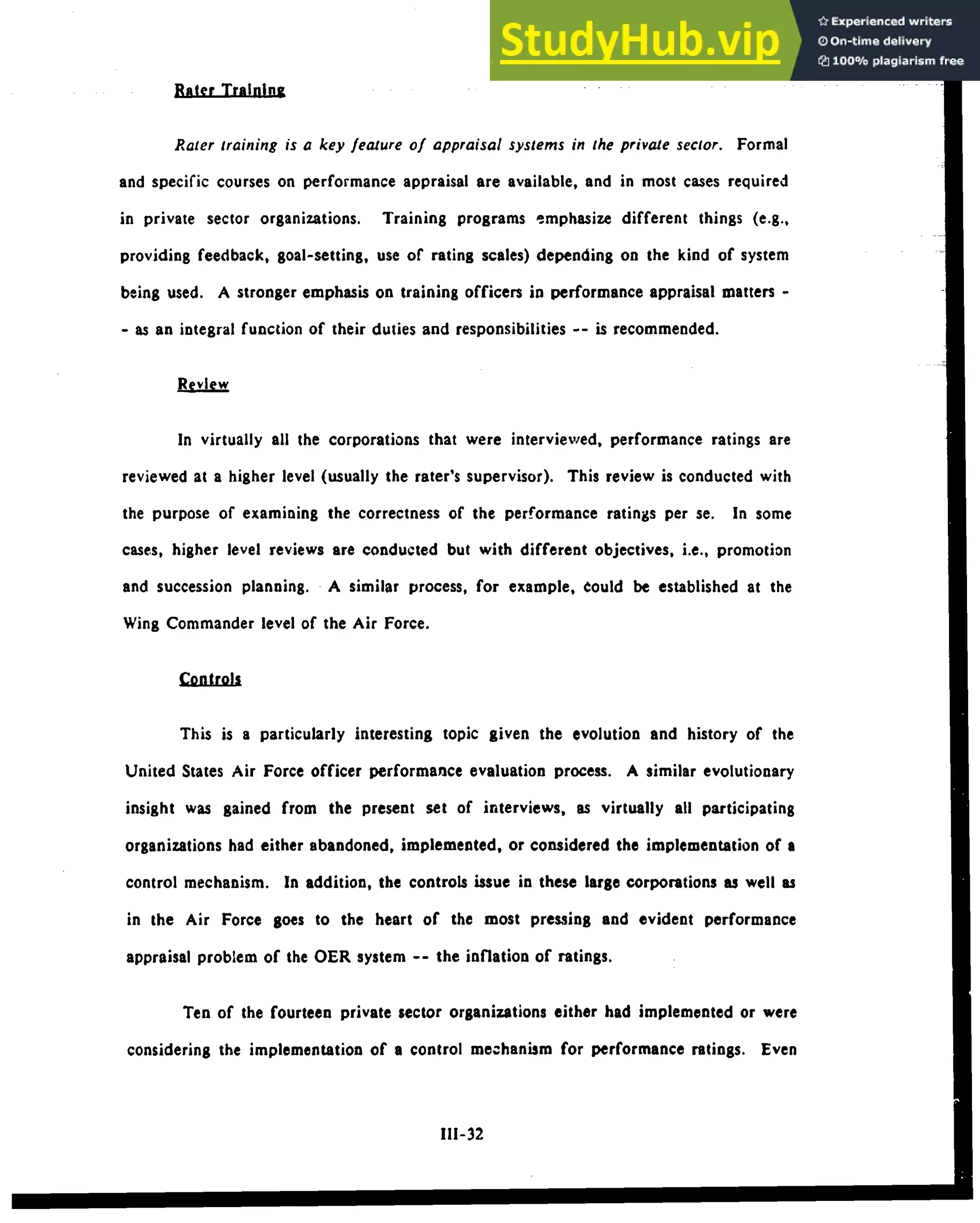 Air Force Officer Evaluation System Project | PDF