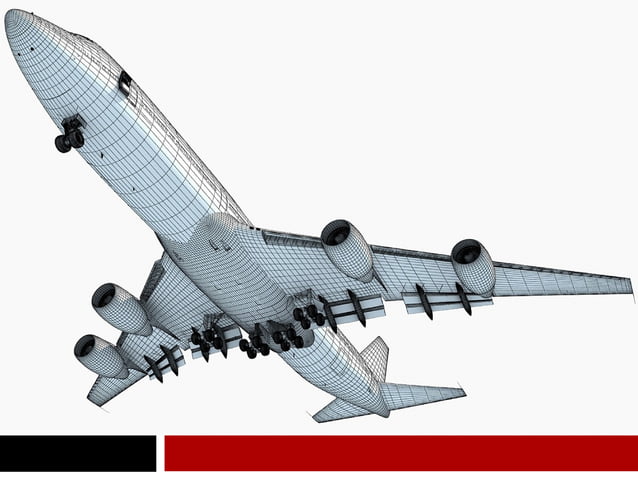 AIR FORCE ONE VC-25 3D MODEL | PPT