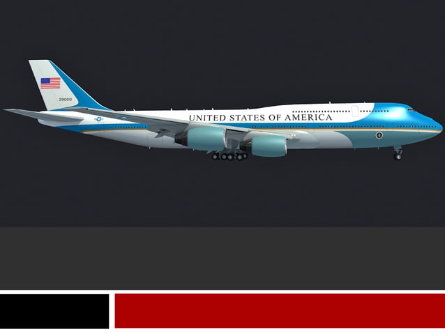 AIR FORCE ONE VC-25 3D MODEL | PPT