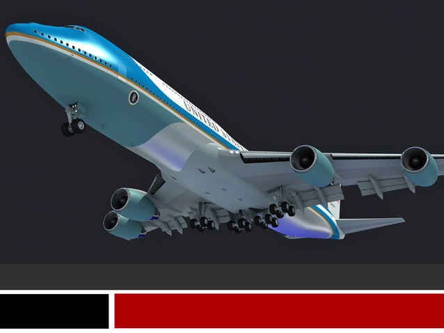 AIR FORCE ONE VC-25 3D MODEL | PPT