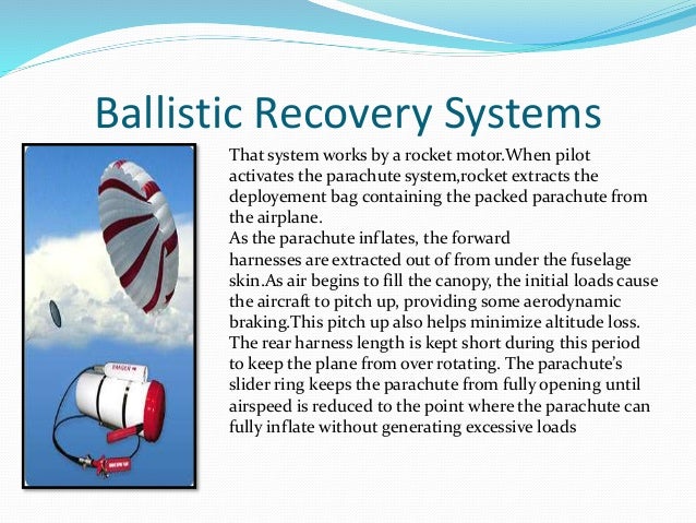 Airframe parachute system