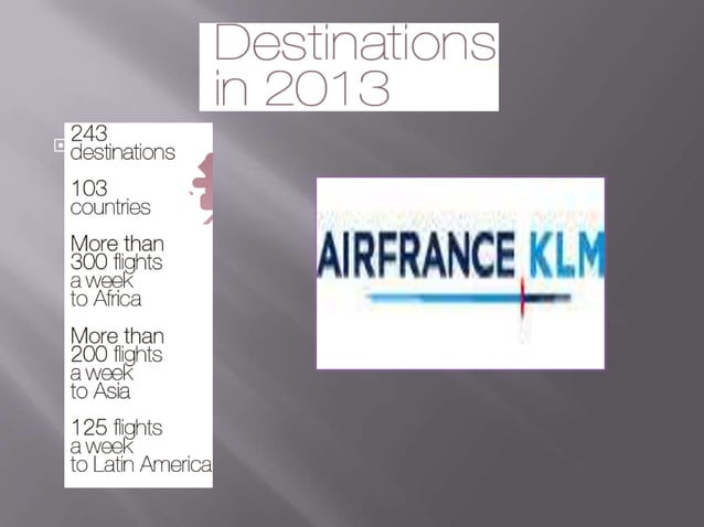Merger Between AIR FRANCE & KLM | PPT