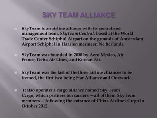 Merger Between AIR FRANCE & KLM | PPTX