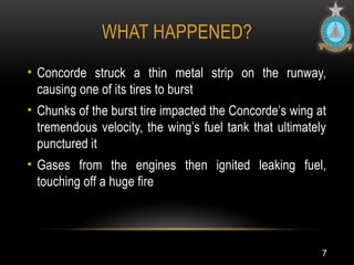 Brief Background and Causes of Air France Flight 4590 Crash - Concorde ...