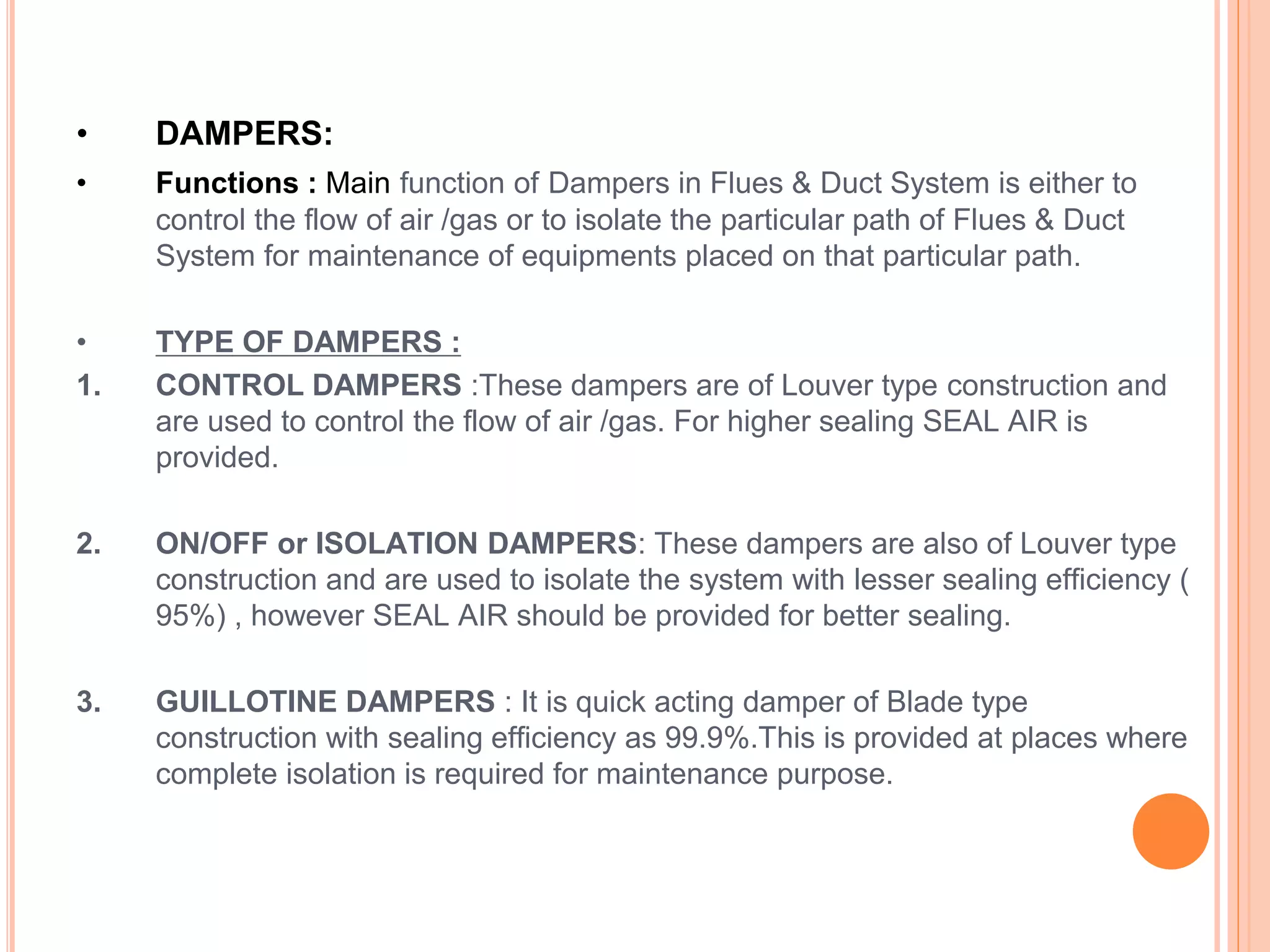 Air & flue gas system | PPT