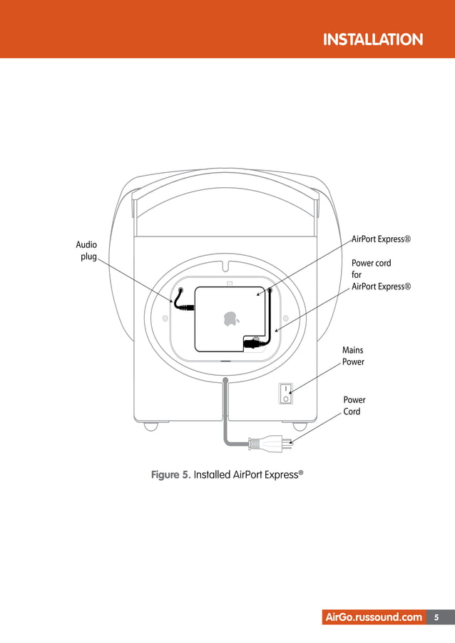 AirGo Portable Outdoor Speaker System Owners Manual | PDF