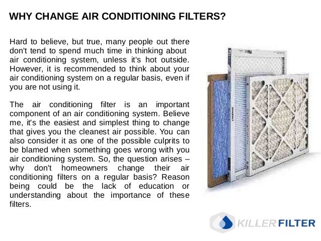 Air handler filters