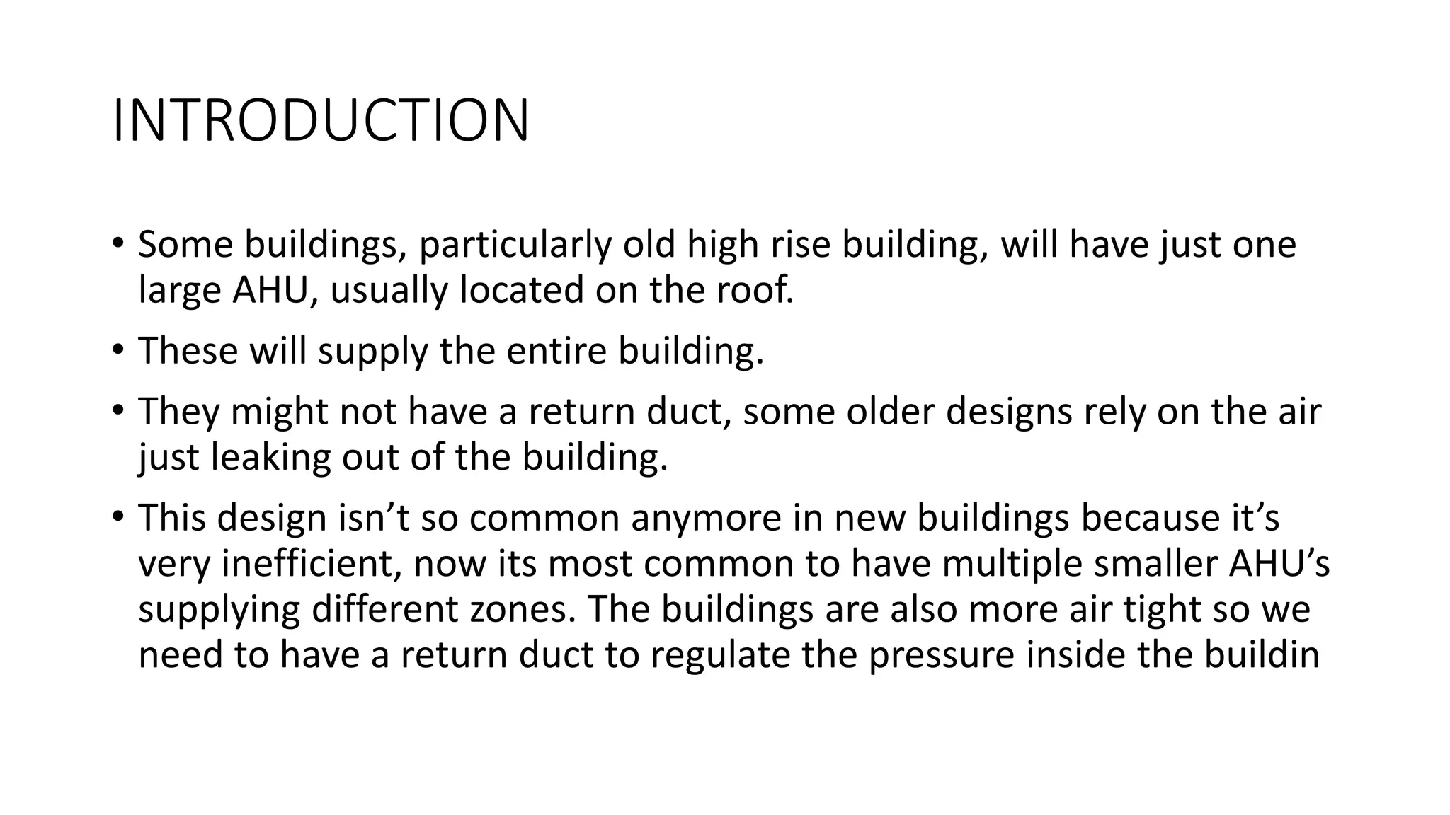 AIR HANDLING UNIT | PPTX