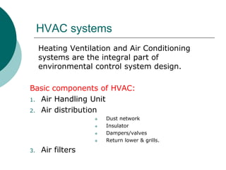 Air handling systems new | PPTX