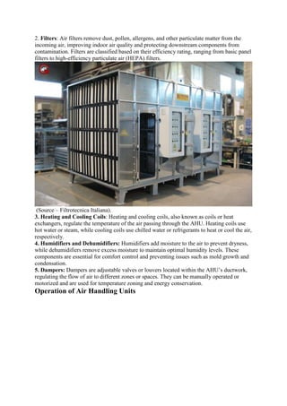 Air Handling Units: Components, Applications, Benefits | GQ Research | PDF