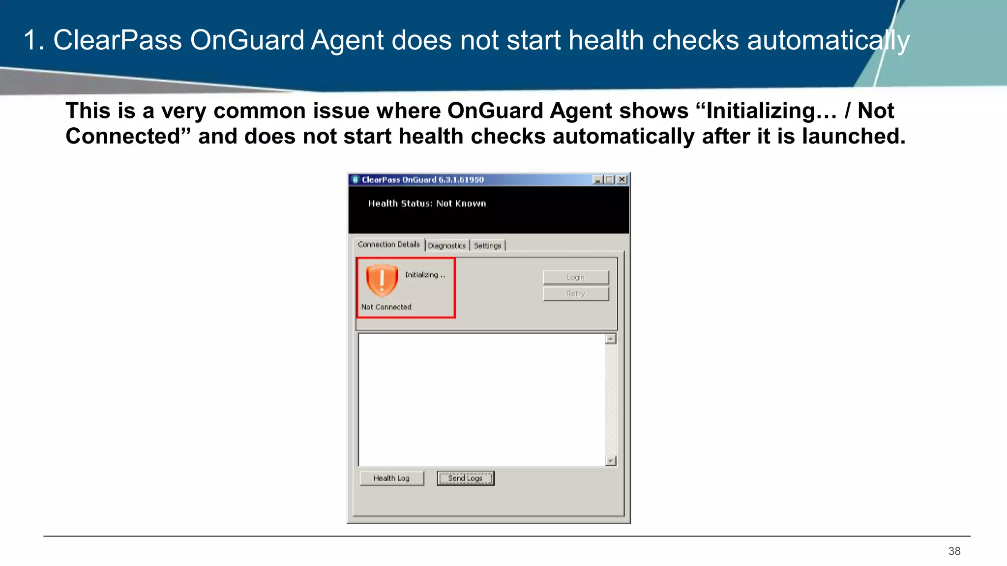Airheads Tech Talks: Understanding ClearPass OnGuard Agents | PPTX