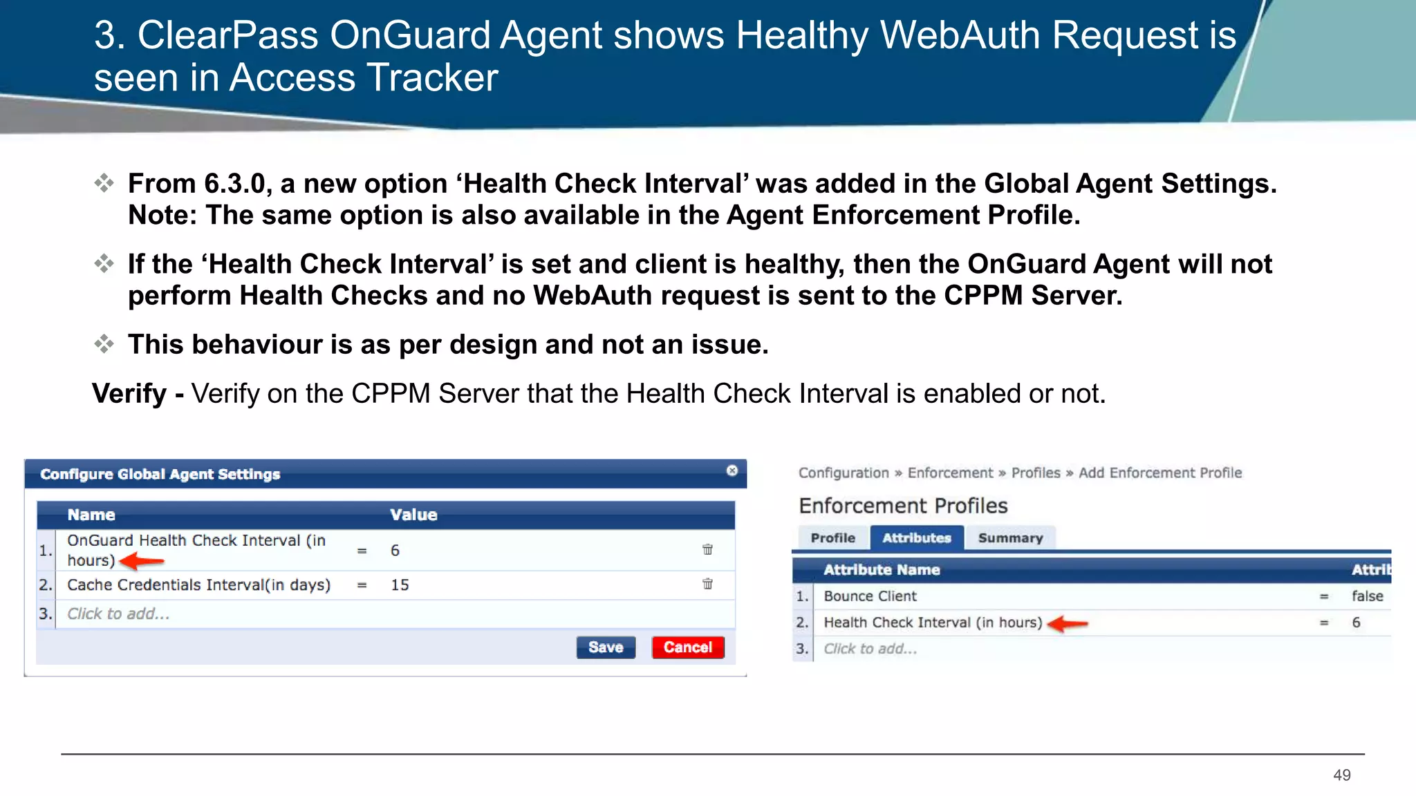 Airheads Tech Talks: Understanding ClearPass OnGuard Agents | PPTX