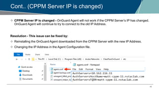 Airheads Tech Talks: Understanding ClearPass OnGuard Agents | PPTX