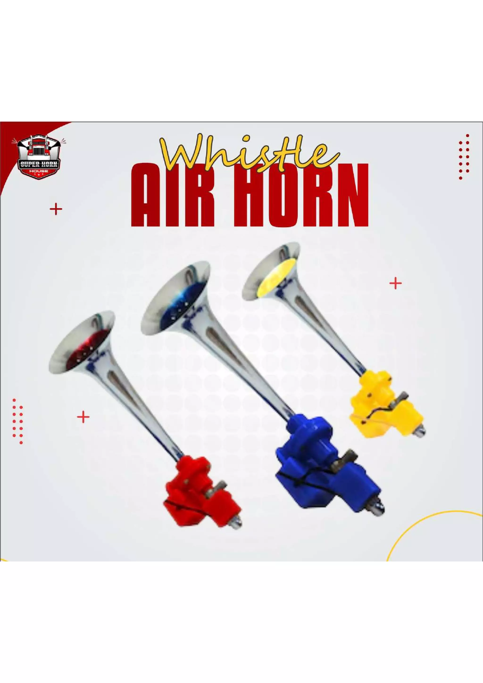 Whistle Air Horn | PDF
