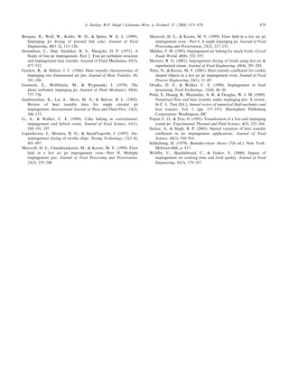 Air impingement technologyfor food processing | PDF