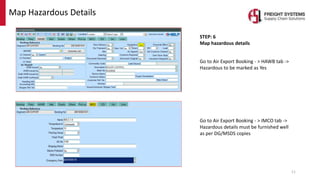 Air import and export operations and documentations v1.4 | PPTX