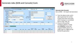 Air import and export operations and documentations v1.4 | PPTX