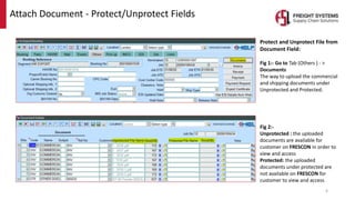 Air import and export operations and documentations v1.4 | PPTX
