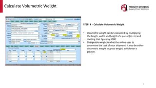 Air import and export operations and documentations v1.4 | PPTX