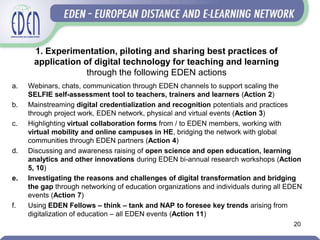 EDEN strengths and potentials | PPT