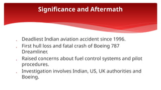 Air India Flight AI171 Crash: A Tragic Day in Indian Aviation History ...