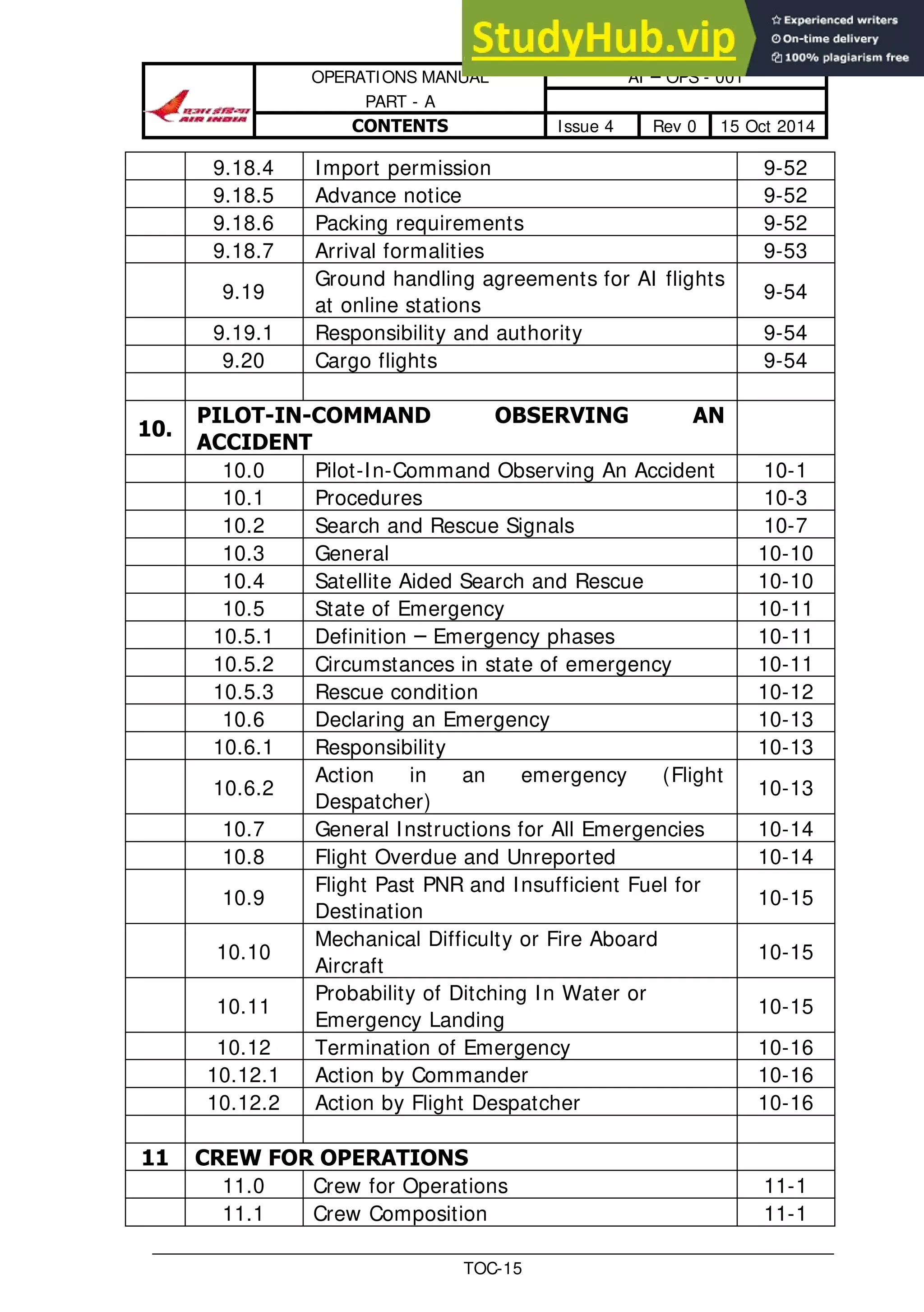 AIR INDIA OPERATIONS MANUAL PART-A.pdf