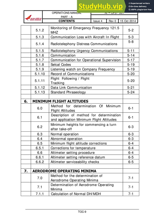 AIR INDIA OPERATIONS MANUAL PART-A.pdf