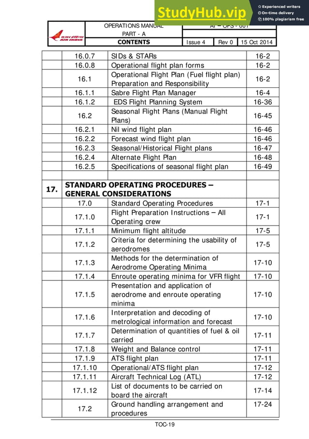 AIR INDIA OPERATIONS MANUAL PART-A.pdf