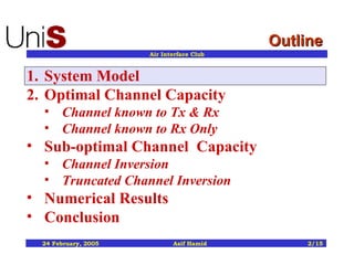 Air Interface Club Lra Fading Channels | PPT