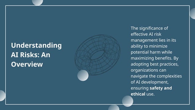 AI Risk Management Framework | Best Practices by Adeptiv AI | PPTX