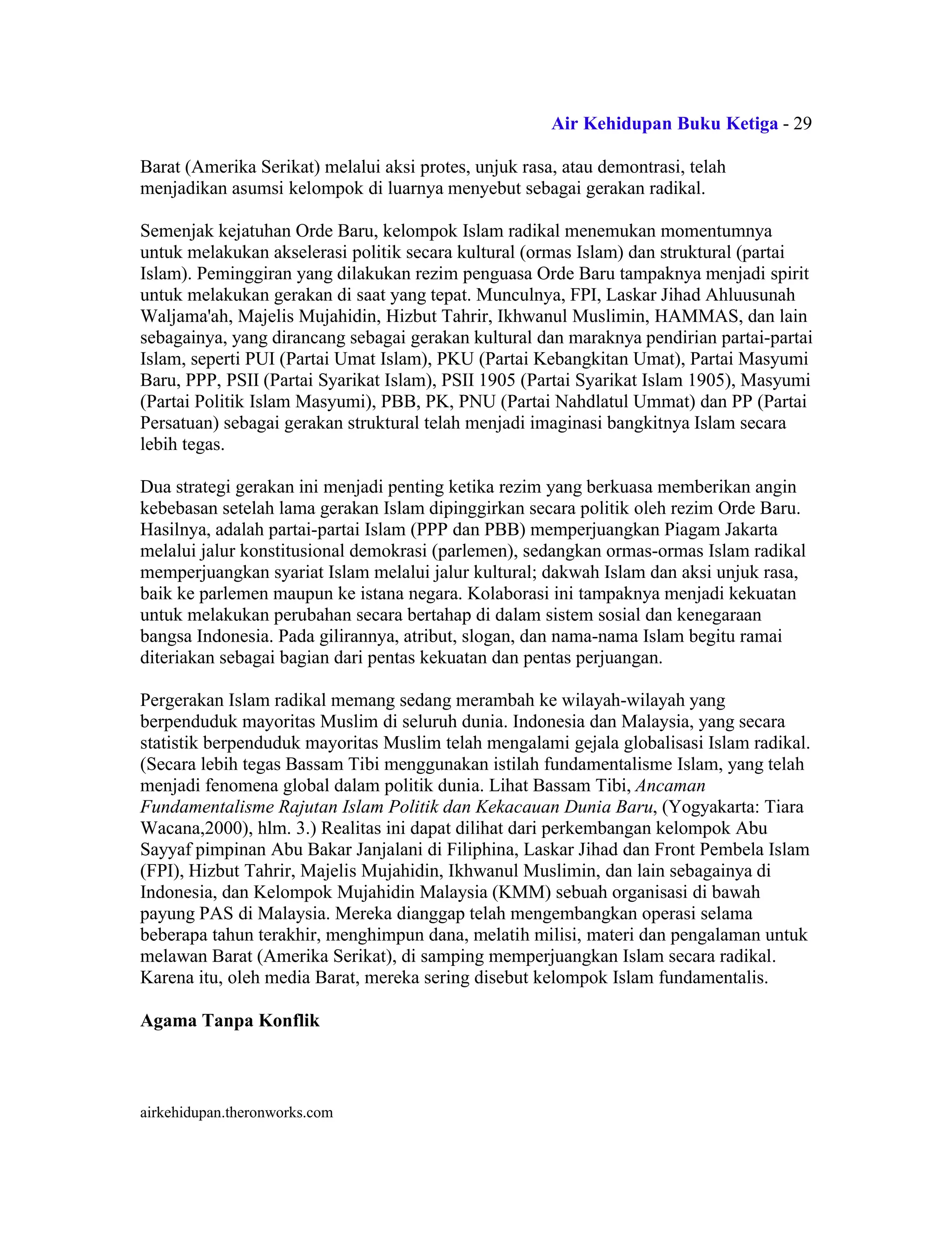 Air Kehidupan buku 3 | PDF