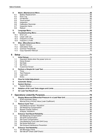 Air leak tester manual completo | PDF