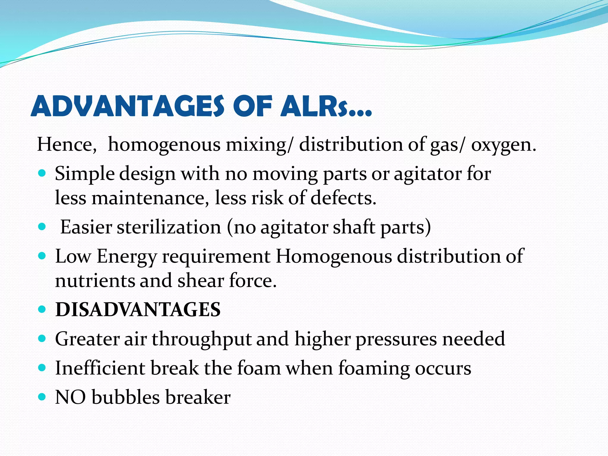 Airlift bioreactor ppt | PPTX