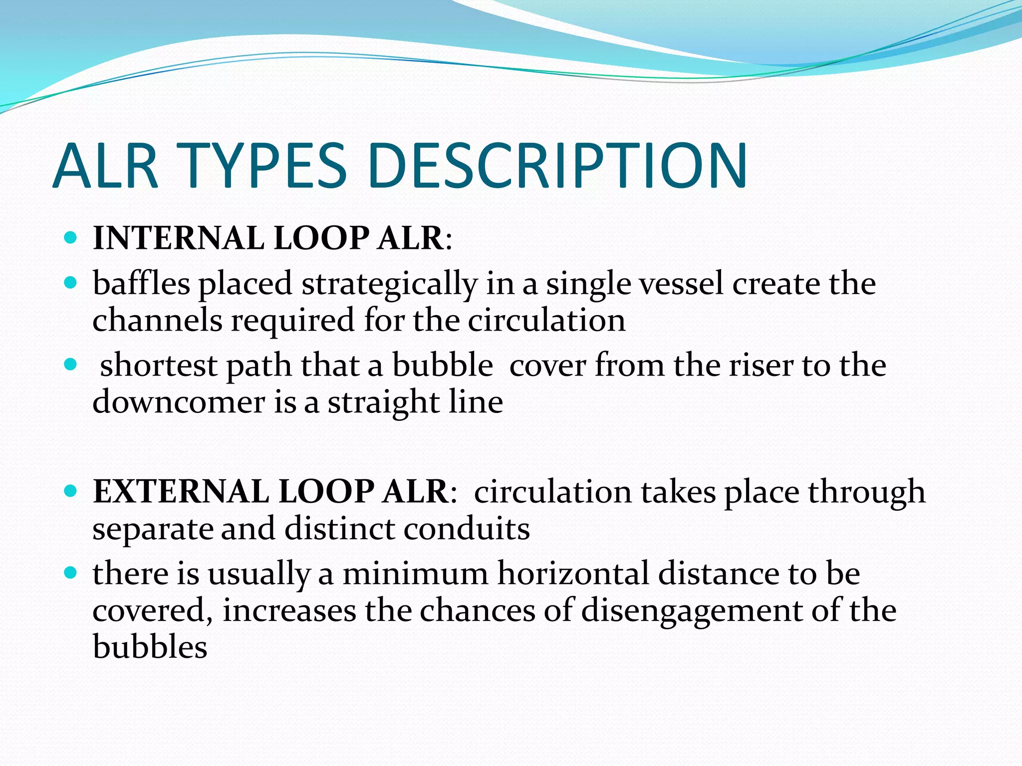 Airlift bioreactor ppt | PPTX