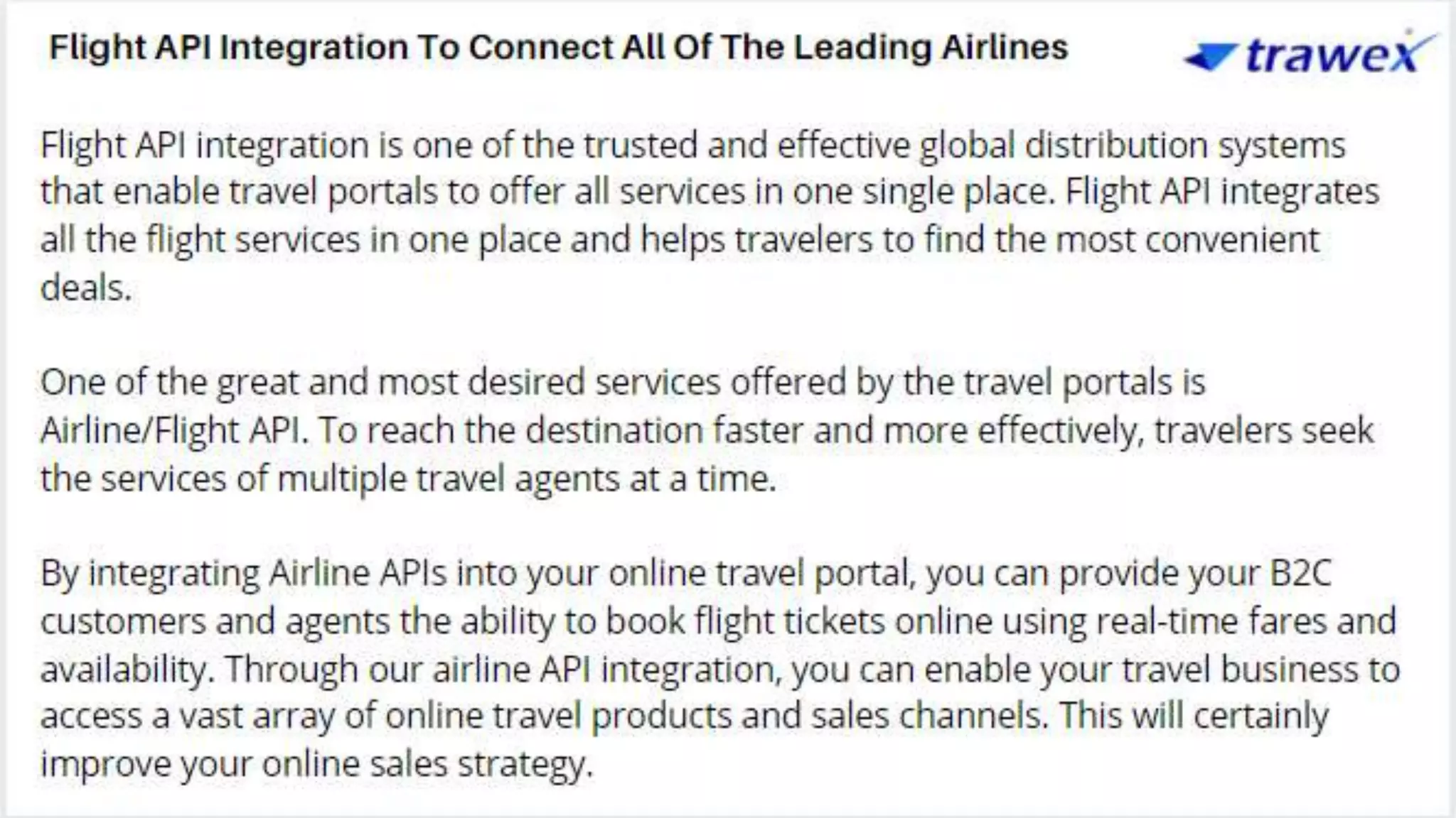 Airline Flight API Integration | PDF