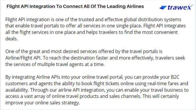 Airline Flight API Integration | PDF