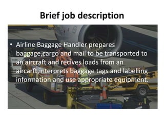 Airline Baggage Handler ppt.pptx
