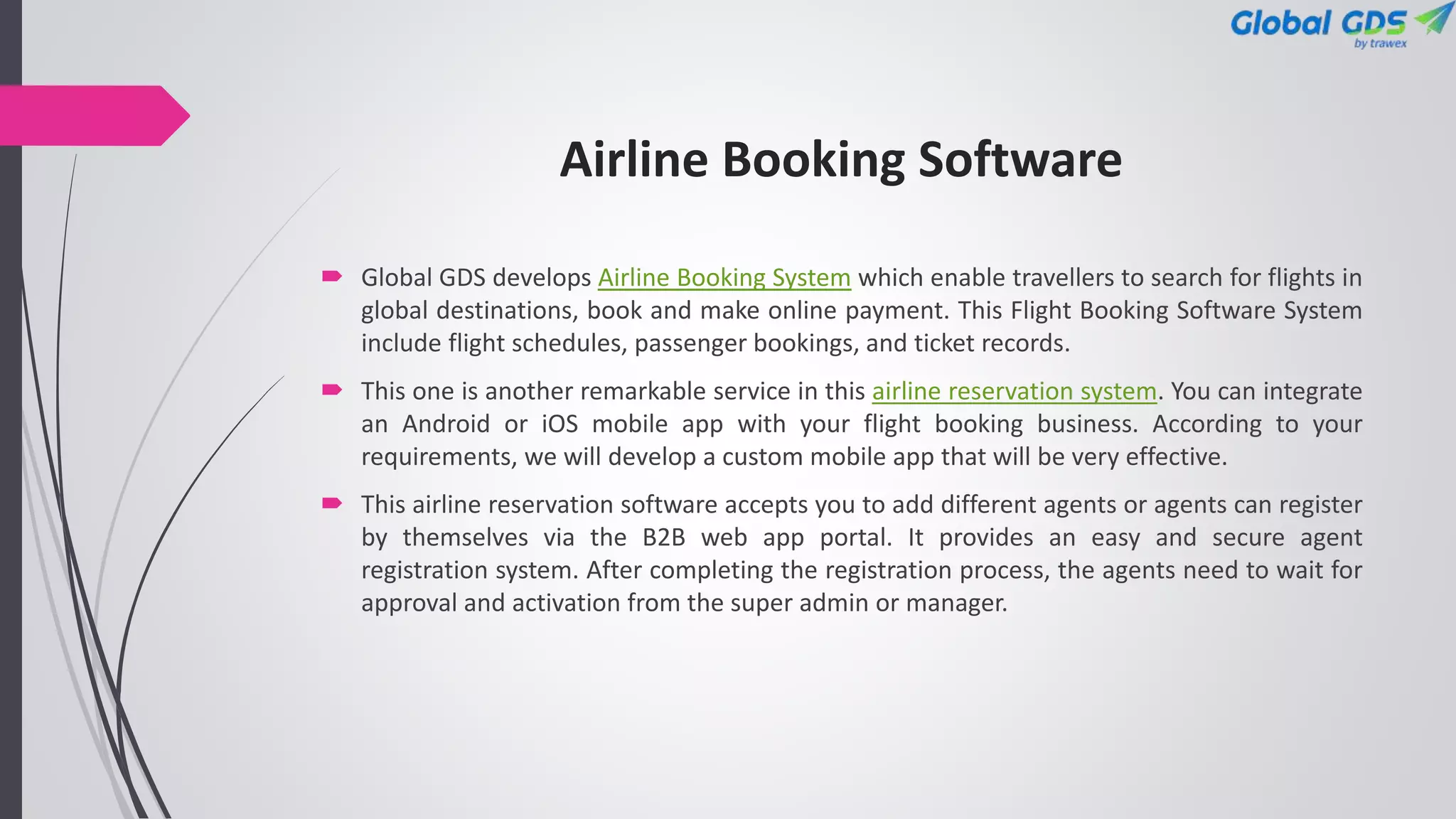 Airline Booking Software | PPTX | Air Travel | Travel Type