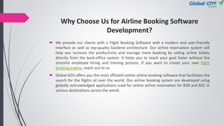 Airline Booking Software | PPTX | Air Travel | Travel Type