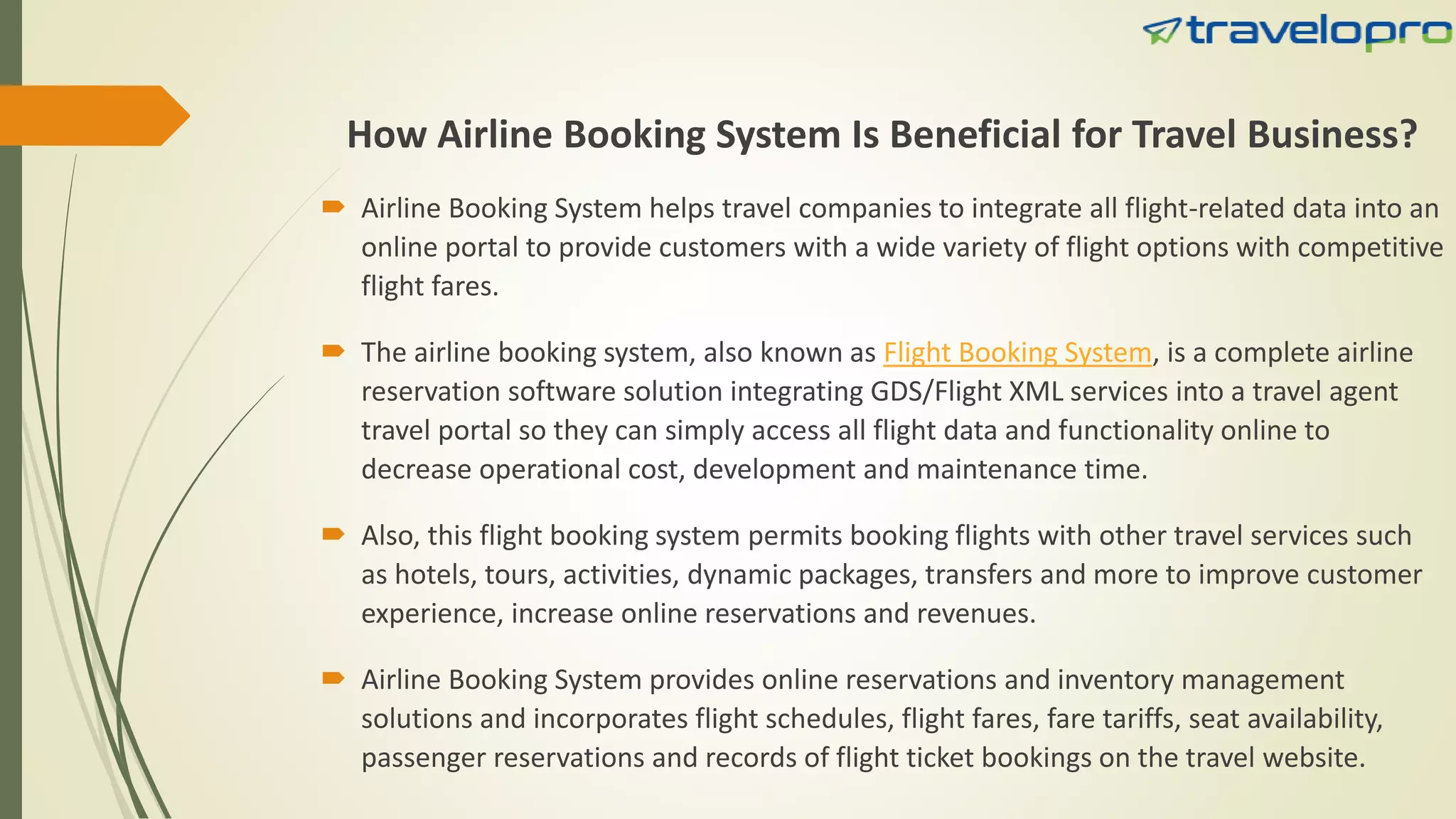Airline Booking System | PPTX