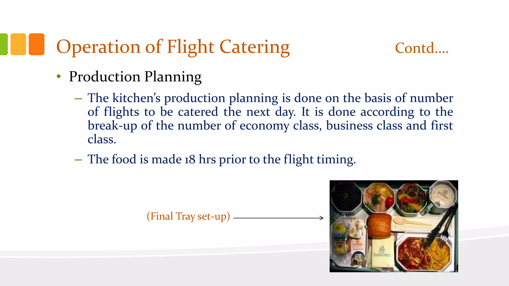 Airline catering | PPTX