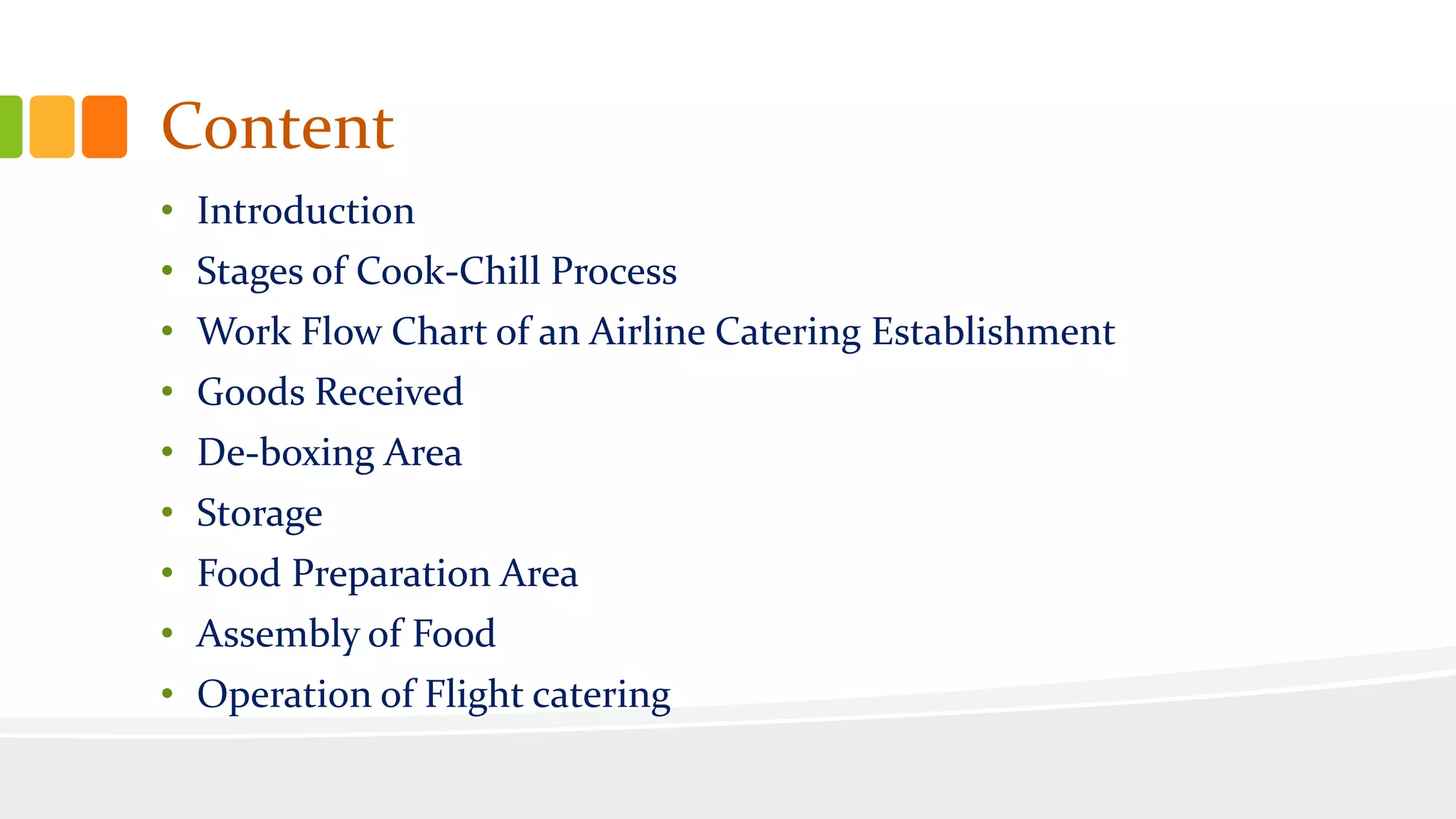 Airline catering | PPTX