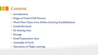 Airline catering | PPTX