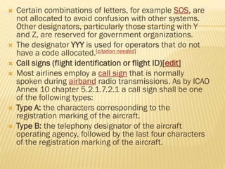 Airline codes | PPTX