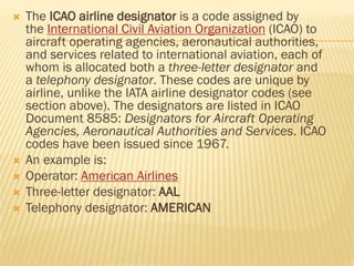 Airline codes | PPT