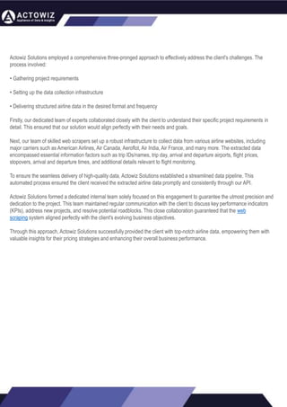 Airline Data Mining.ppt arlinh data scraping | PPTX