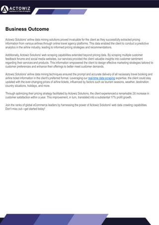 Airline Data Mining.ppt arlinh data scraping | PPTX