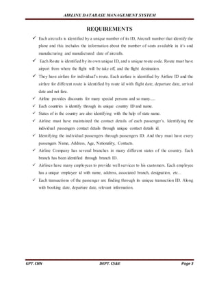 simple airline database project..By Amarulla khan, :- amarullakhan8@gmail.com