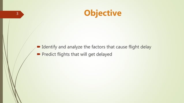 Airline delay prediction | PPT